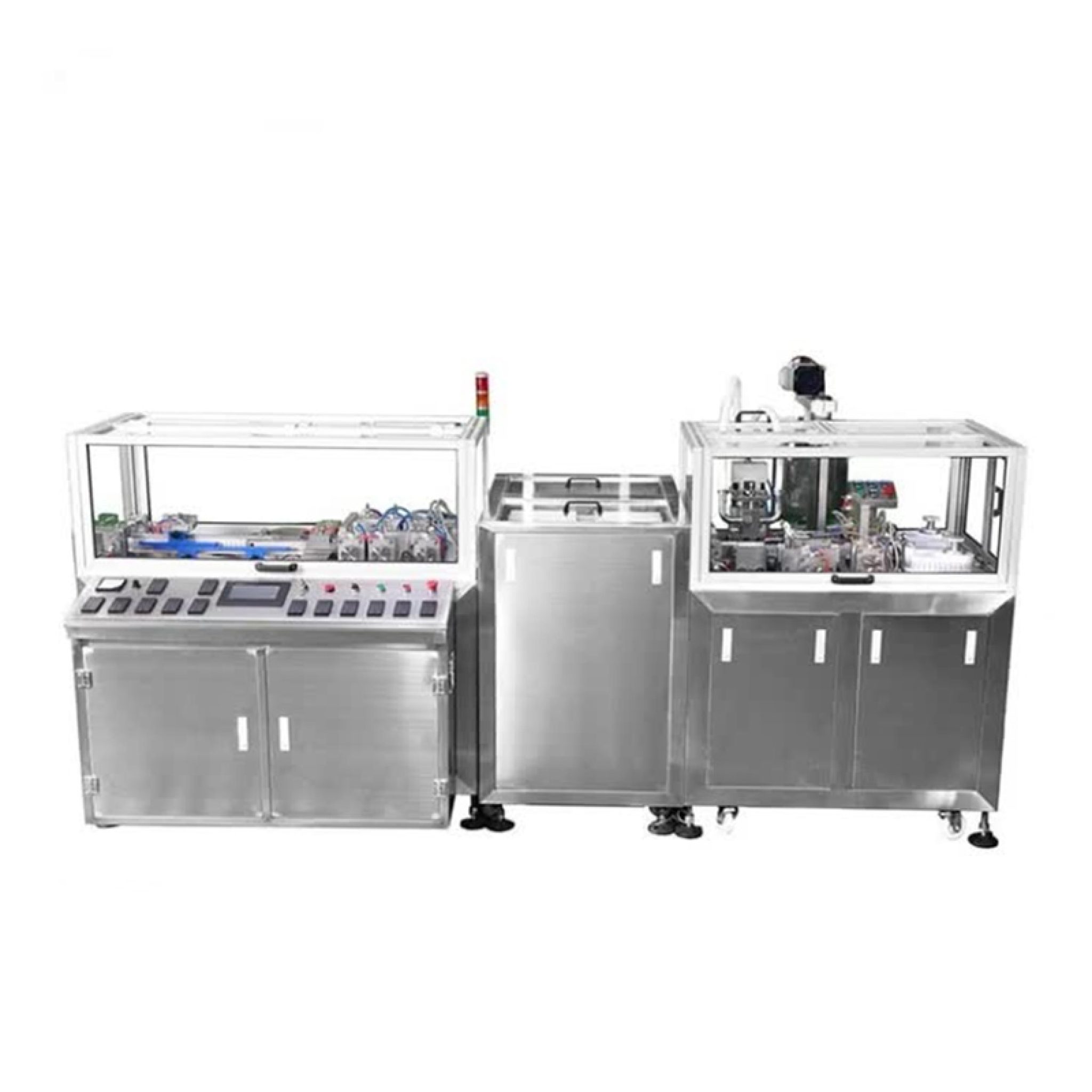 ZS-3L Type Full Automatic Suppository Filling And Sealing Machine Line ...